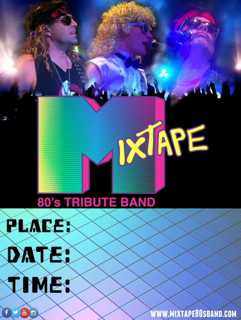 Press Kit - Mixtape - 80s Tribute Band